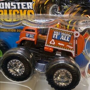 Hot Wheels | Toys | Hot Wheels Monster Trucks Double Pack Green And ...